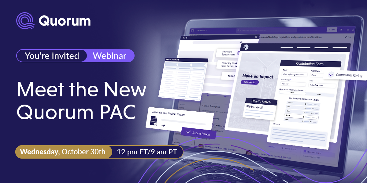 Meet the New Quorum PAC | Quorum